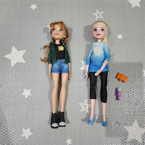 Disney Dolls Frozen Anna And Elsa Wreck It Ralph Comfy Princess