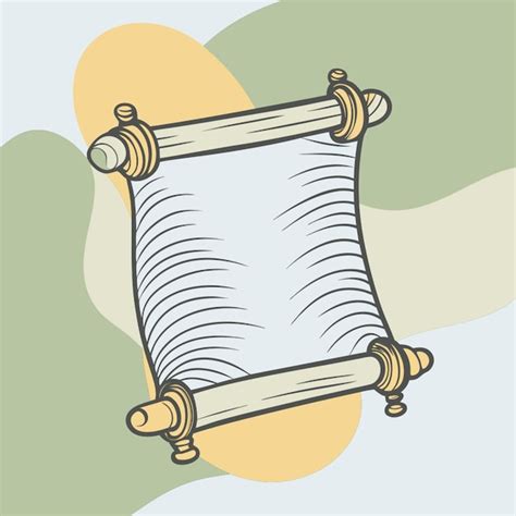 Scroll Vector Illustration Line Circuit Premium Ai Generated Vector