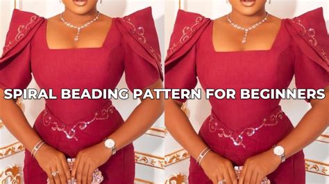How To Make Spiral Beading Patterns Fabrics And Outfits Luxury Beading Pattern For Designers