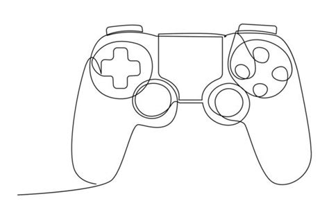 Game Controller Outline Vector Art Icons And Graphics For Free Download