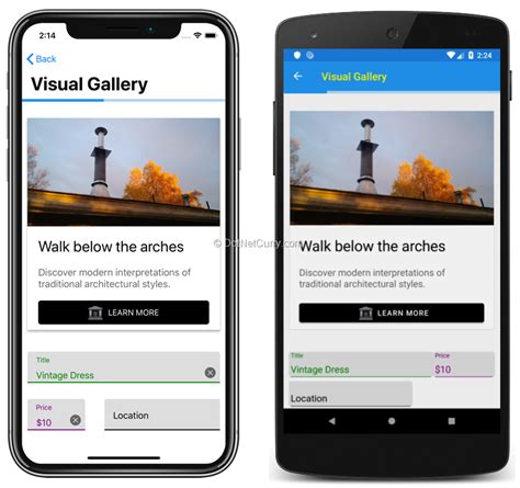 Xamarinforms Visual State Manager Xamarin Microsoft Docs
