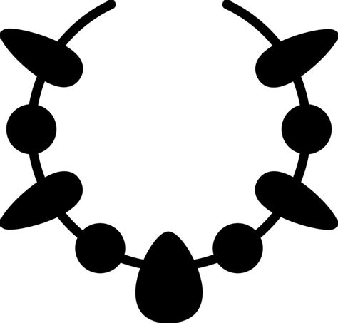 Necklace Vector Icon Design 28663265 Vector Art At Vecteezy