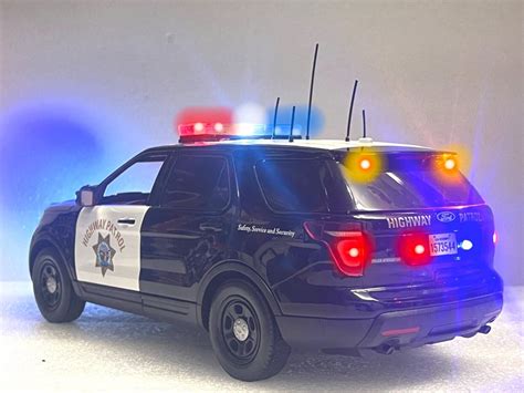 Chp Suv California Highway Patrol For Exporer Working Lights And Siren 1
