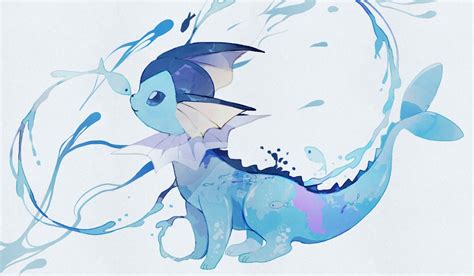 Vaporeon Pokemon Drawn By Li04r Danbooru
