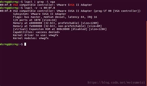 linux查看gpu信息和使用情况 linux查看gpu卡类型 csdn博客
