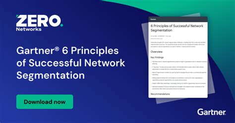 2025 Gartner® Report 6 Principles Of Successful Network Segmentation