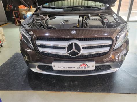 벤츠 Gla200 10만km 예방정비 외벨트셋트 교환엔진마운트 엔진미미교환 작업 수원화성오산 오토핸즈 네이버 블로그