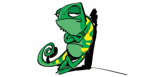 The Art Of Tangled • Pascal Character Designs Concept From