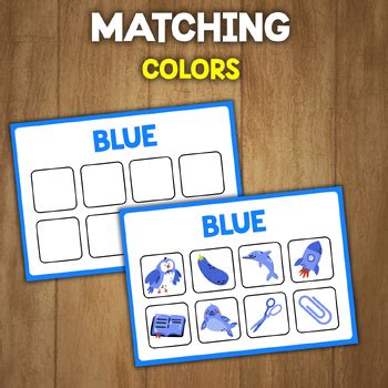 Color Matching And Sorting Activity Color Shapes Learning Colors Activity