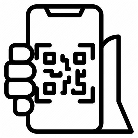 Qr Code Scanning Online Barcode Icon Download On Iconfinder
