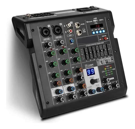 4 Canais Mixer Depusheng B4 Mesa De Som Profissional Dj Parcelamento Sem Juros