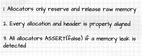 writing your own memory allocators in c screwjank games