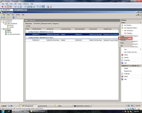 AD Shot Gyan DFSR Replication Group In Windows 2008 R2