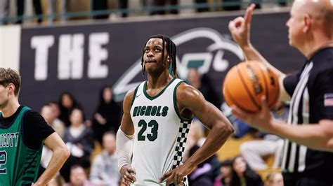 Deshaun Nettles Mens Basketball Nichols College Athletics