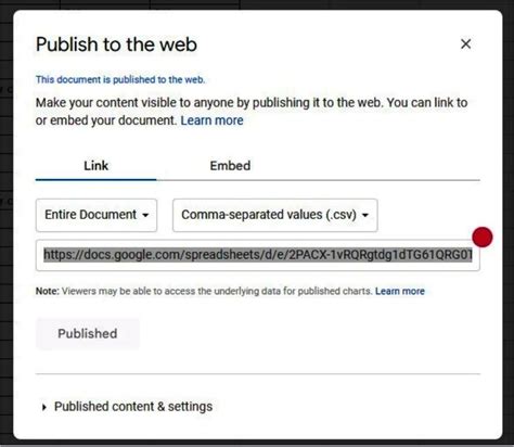 How To Get Your Csv Link Signcast Media Inc