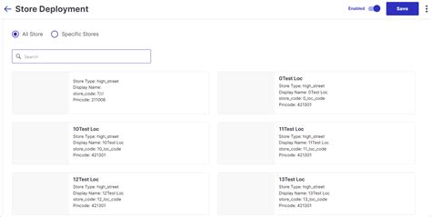 Deployment Store Fynd Platform