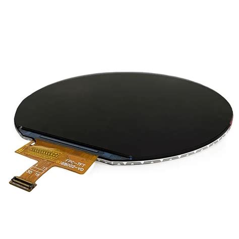 Free Viewing 3 6 Inch Round TFT LCD Display