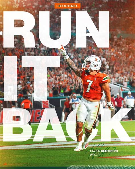 Xavier Retrepo Announces 2024 Plans R Miamihurricanes
