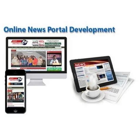 News Portal Development Service At Rs 9999website In Indore Id