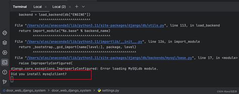 Django学习二配置mysql创建model实例自动创建数据库表对mysql数据库表已经创建好的进行直接操作和实验 阿里云开发者社区