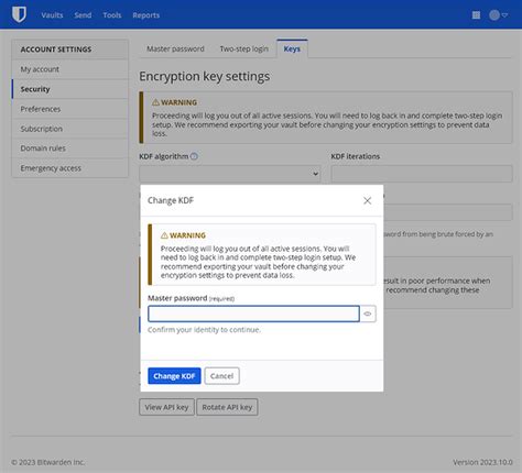 How Do I Solve The Low KDF Iterations Warning Password Manager