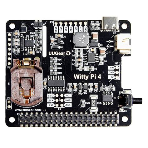 witty pi 4 real time clock and power management for raspberry pi