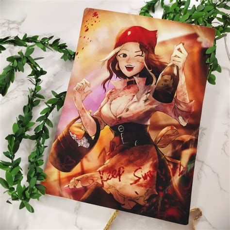 Identity V Barmaid Demi Bourbon A5 Art Cards Photo Cards With Idv Echoes Set Shopee Singapore
