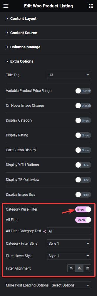 How To Filter WooCommerce Products By Category In Elementor The Plus Addons For Elementor