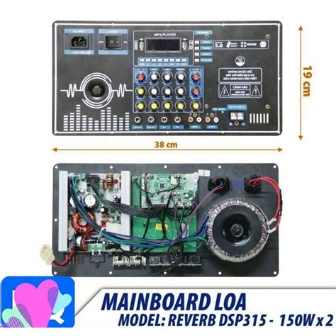 Mạch Loa Kéo Reverb Dsp 315 2 Kênh Chạy Stereo Shopee Việt Nam
