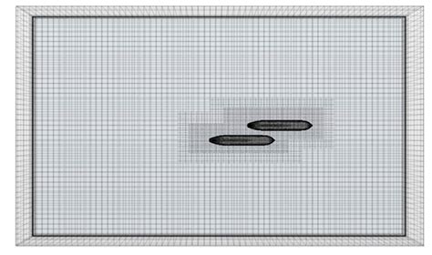 Jmse Free Full Text Numerical Analysis Of Propeller Induced Hydrodynamic Interaction Between