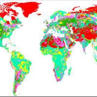 The Soil Production Index Map Ranging From Zero As No Productivity Download Scientific Diagram