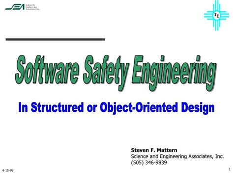 PPT Software Safety Engineering PowerPoint Presentation Free