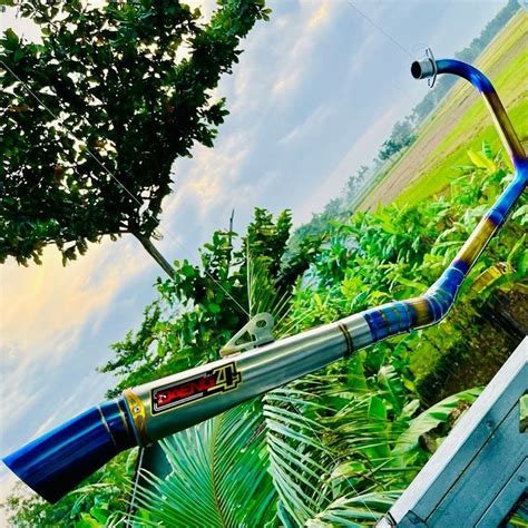 Daeng Pipe 1 Set Blue Big Elbowcanister 51mm Open Spec Daeng Sai4