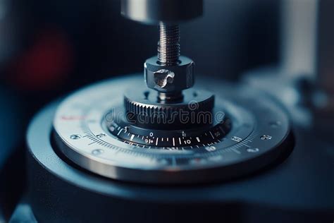 close up view of a calibrated instrument showcasing precise measurement