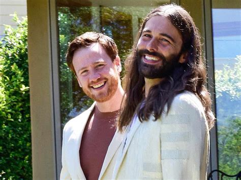 Who Is Jonathan Van Ness Husband All About Mark Peacock