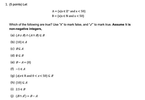 Solved Points LetA X XinZ And X