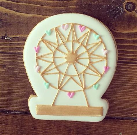 Ferris Wheel Cookie For A Fun Circus Birthday Party
