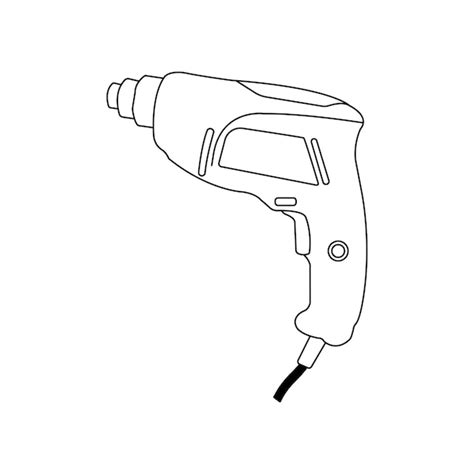 premium vector drilling machine icon design