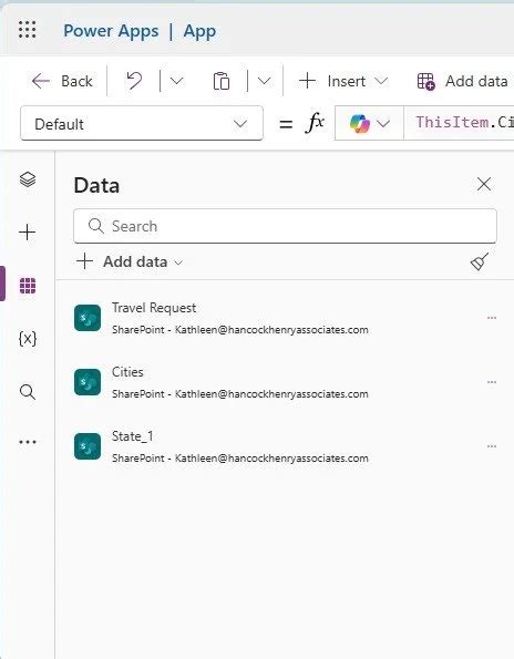 Creating Cascading Dropdowns In Canvas Apps Using Sharepoint Data