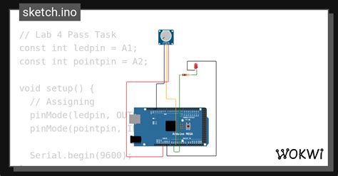 Lab 4 Pass Plus Wokwi Esp32 Stm32 Arduino Simulator