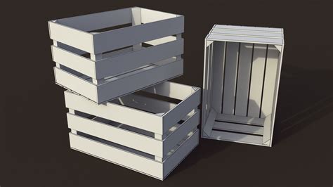 나무 상자 3d 모델 19 Max Free3d