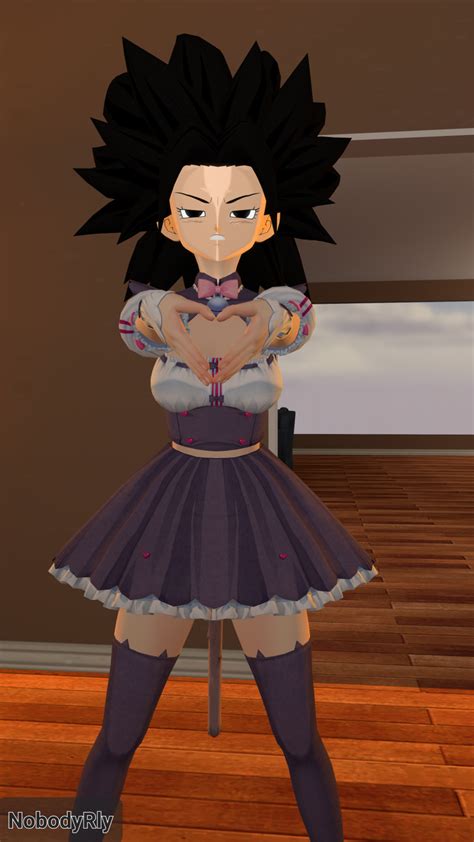 Rule 34 1girls 3d Caulifla Dragon Ball Dragon Ball Super Maid Maid
