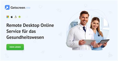 Ultimate Remote Desktop Solution For Healthcare Professionals Getscreen Me