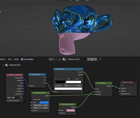 Modeling How Do I Put Two Shaders On The Same Object Separately