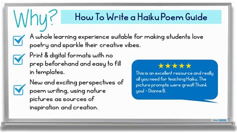 Haiku Poetry Lesson How To Write A Haiku Poem Guide And Picture Templates Made By Teachers