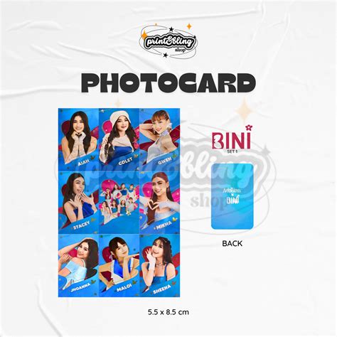 Modess X Bini Photocards Unofficial Shopee Malaysia