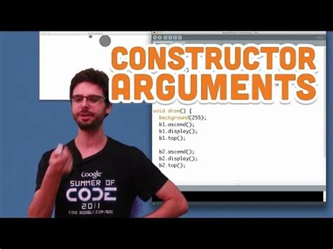 Constructor Arguments Processing Tutorial YouTube