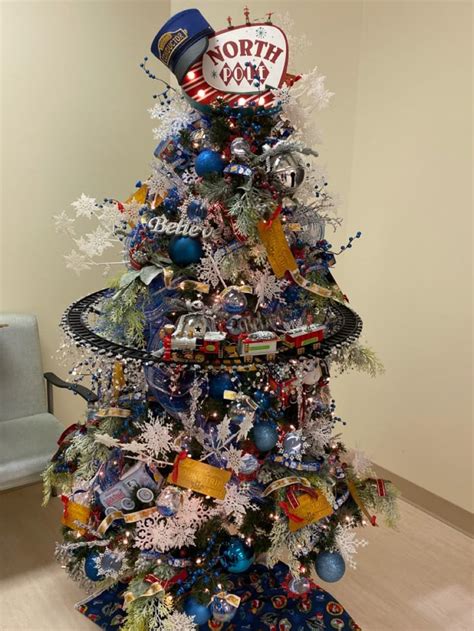 Polar Express Christmas Tree Christmas Tree Train Christmas Tree