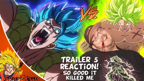 Gogeta Vs Broly Official Trailer Dragon Ball Super Broly Reaction Youtube