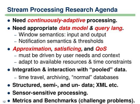 Ppt Streaming Data Continuous Queries And Adaptive Dataflow Powerpoint Presentation Id1815490